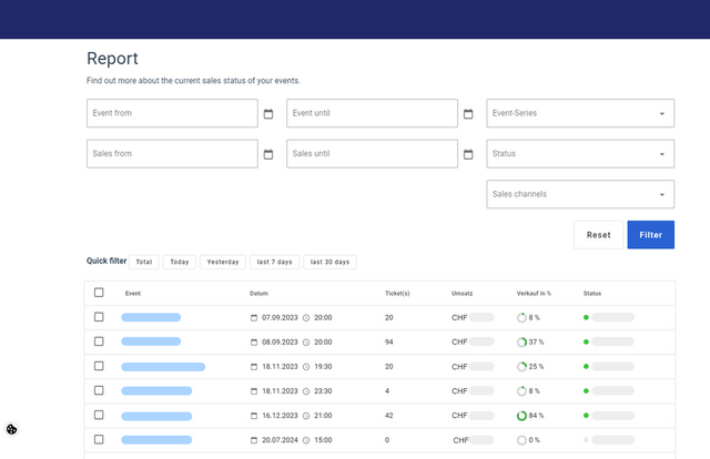 Event ticketing online: Features of EVENTIM.Light